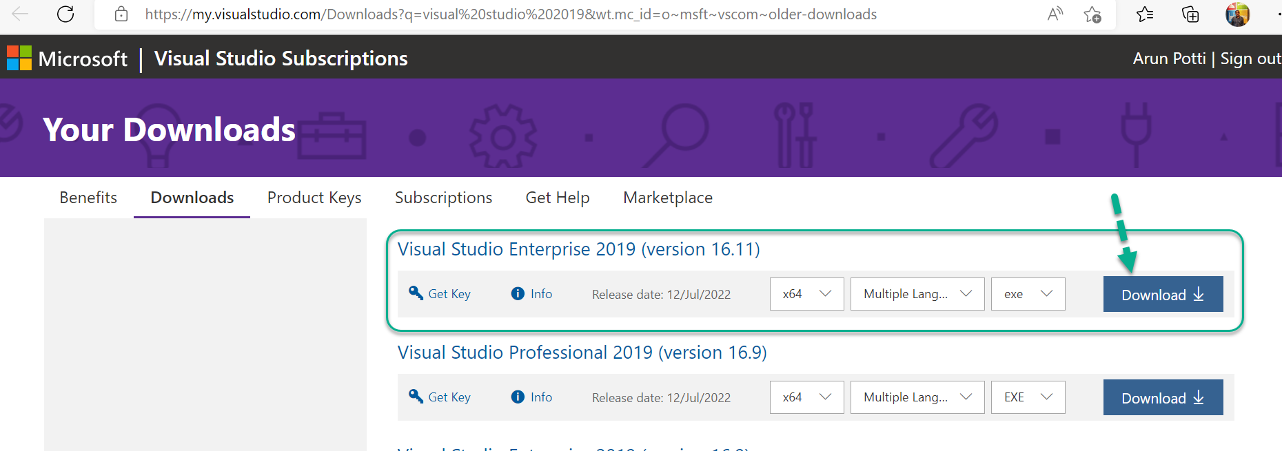 How To Install The Older Versions Of Visual Studio